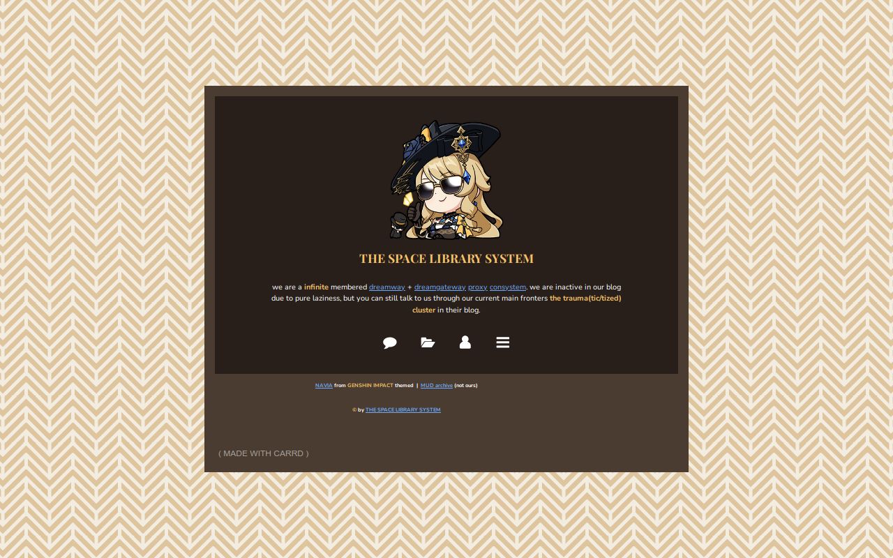 the space library system